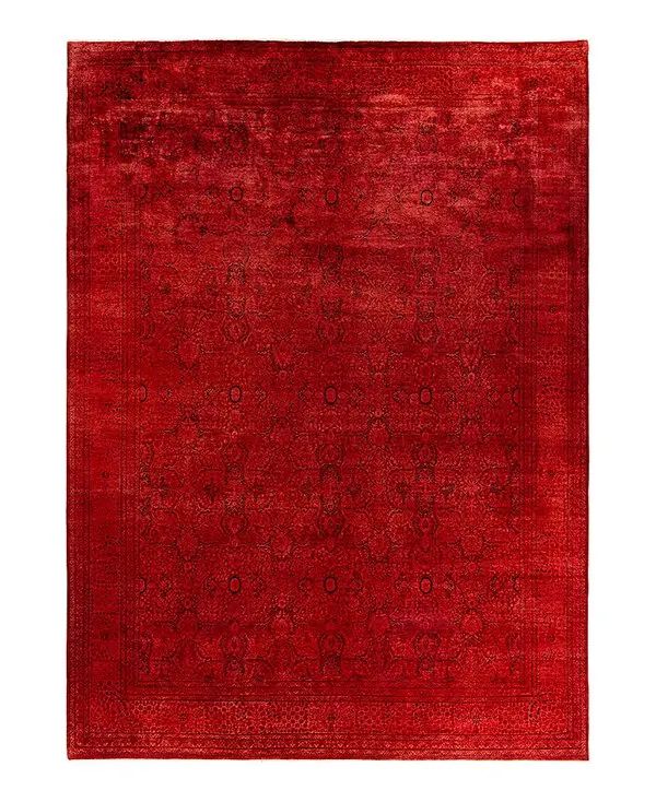 Bloomingdale'S Fine Vibrance M1181 Area Rug 10'2x14'4 - Orange