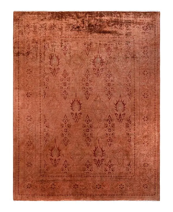 Bloomingdale'S Fine Vibrance M1399 Area Rug 9'3x11'10 - Brown