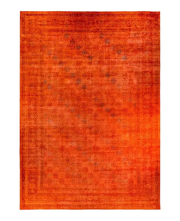 Bloomingdale'S Fine Vibrance M1190 Area Rug 11'10x16'10 - Orange