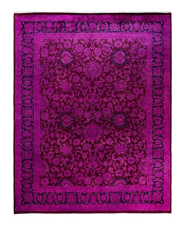 Bloomingdale'S Fine Vibrance M1318 Area Rug 8'0x10'4 - Pink