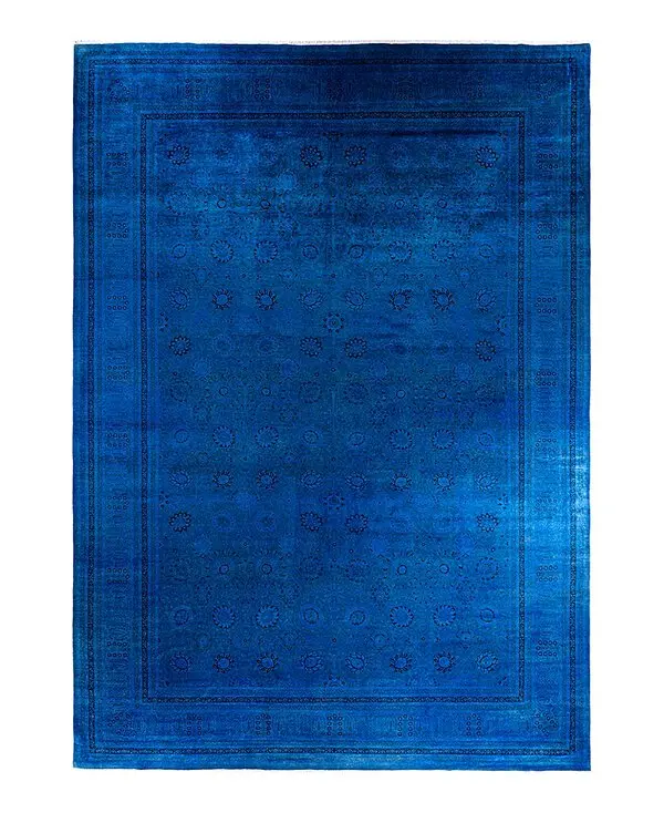Bloomingdale'S Fine Vibrance M1230 Area Rug 12'3x17'4 - Purple