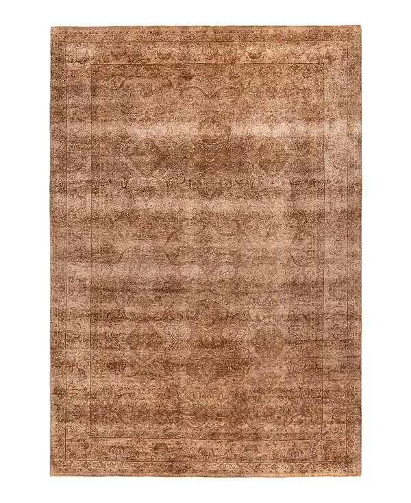 Bloomingdale'S Fine Vibrance M1494 Area Rug 6'2x9'1 - Brown