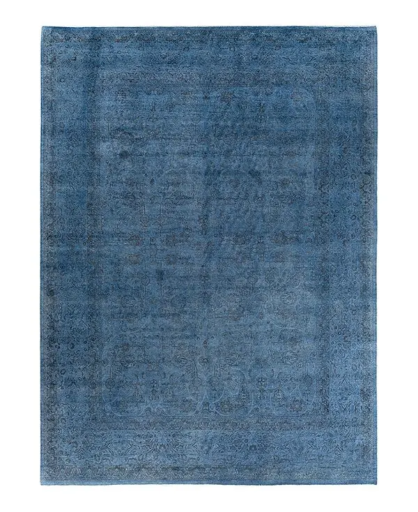 Bloomingdale'S Fine Vibrance M1417 Area Rug 9'4x12'9 - Blue