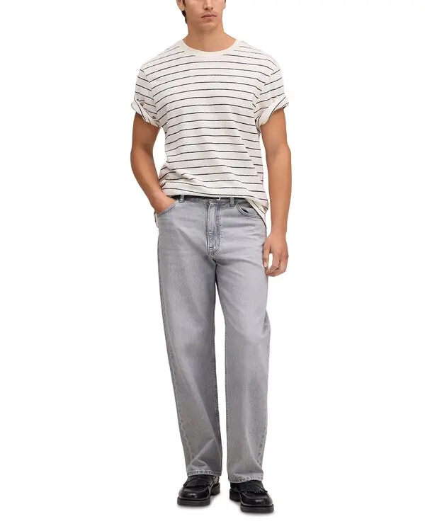Nn07 Pedro Stripe T-shirt - Navy Blue