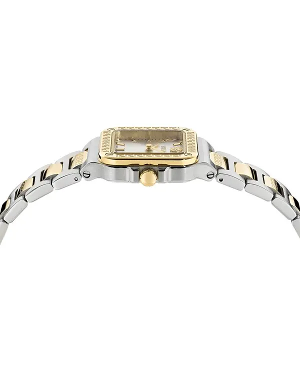 Versace Greca Edge Watch, 30mm - Two Tone