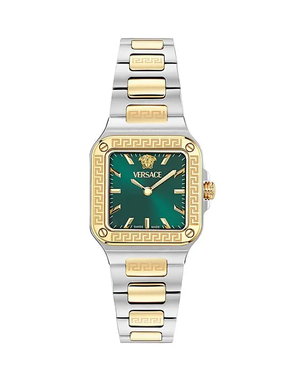 Versace Greca Edge Watch, 30mm