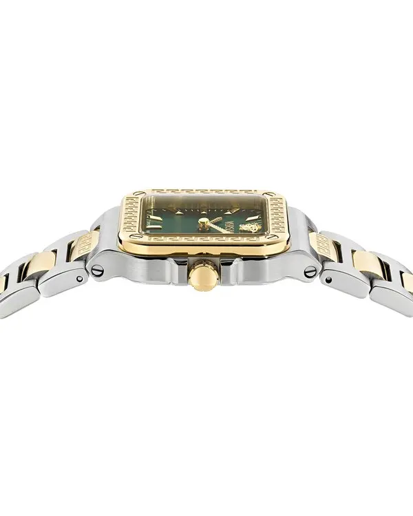 Versace Greca Edge Watch, 30mm - Two Tone
