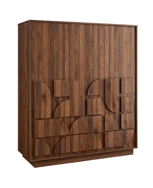 MODWAY Bulwark 3-door Wardrobe Closet