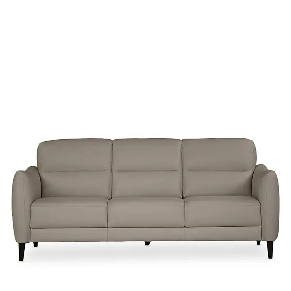GIUSEPPE NICOLETTI Noto Three Seat Leather Sofa - Bull - Fango