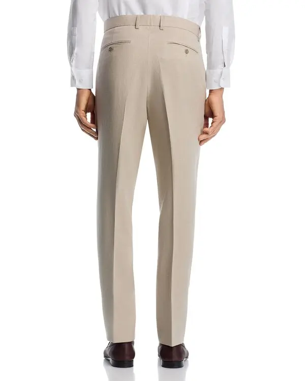 Vince Delave Linen Slim Fit Suit Pants - Oatmeal