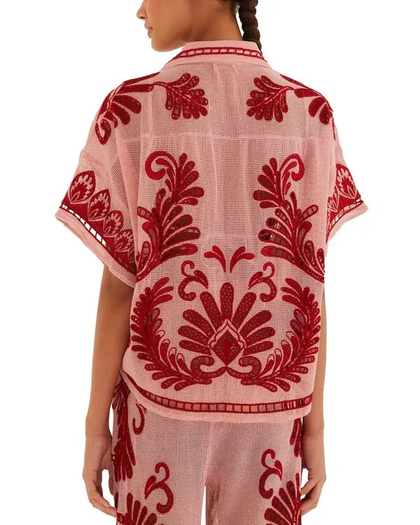 Farm Rio Arabesc Top Swim Cover-up
