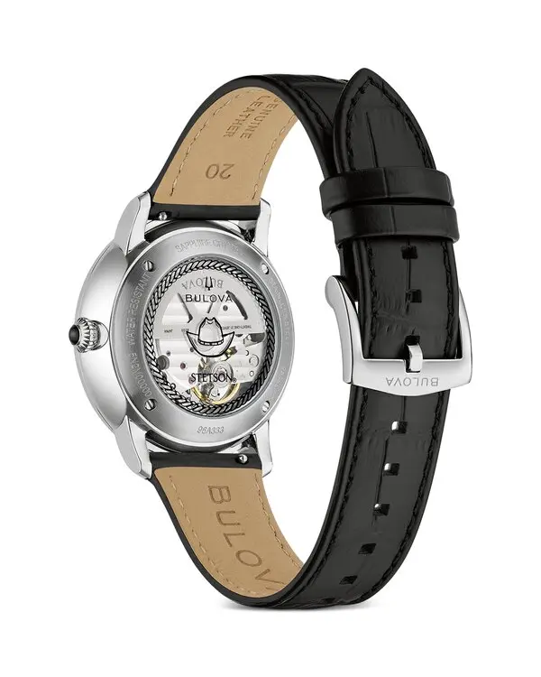 Bulova Hudson Stetson 39mm Watch