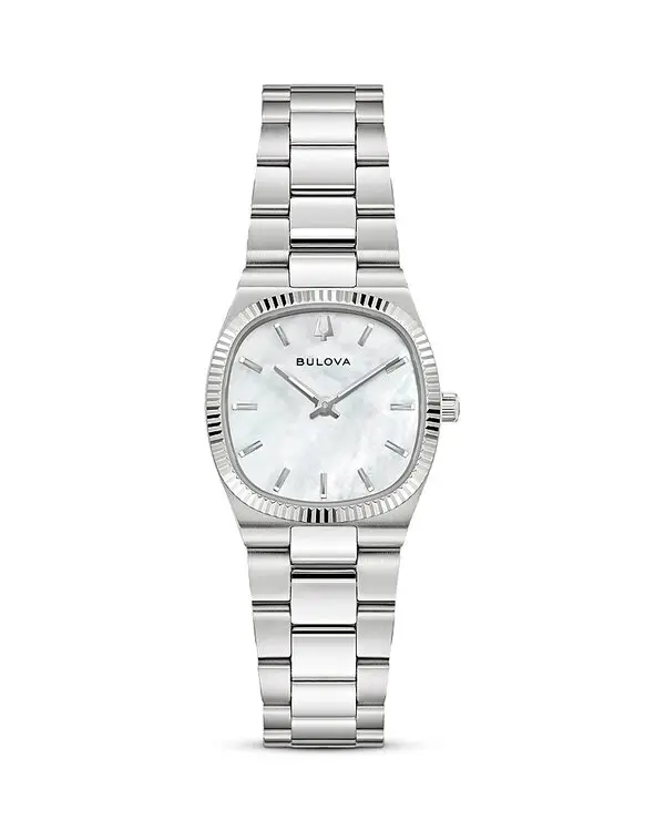 Bulova Super Seville Watch, 25mm - Silver