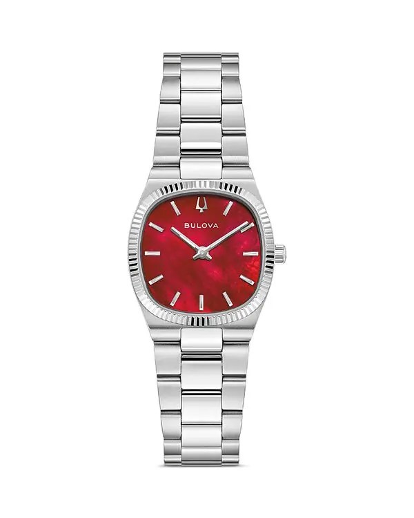 Bulova Super Seville 25mm Watch - Silver/white