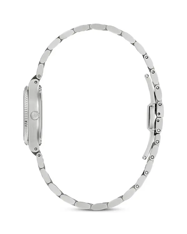 Bulova Super Seville 25mm Watch - Silver/white