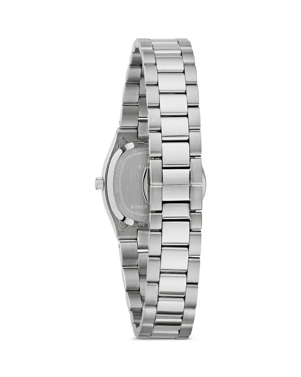 Bulova Super Seville 25mm Watch - Silver/white