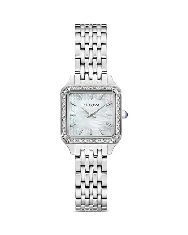 Bulova Sutton Watch, 23mm - Silver