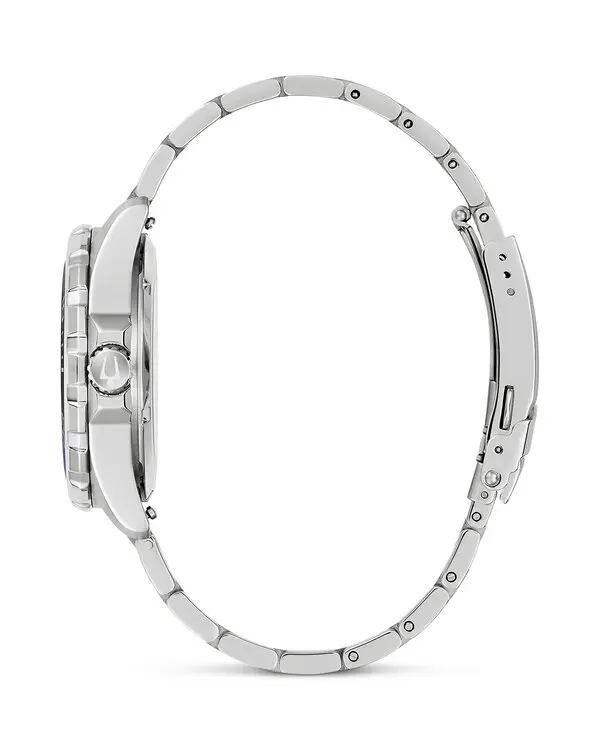 Bulova Performance Series B Watch, 41mm - Silver/white