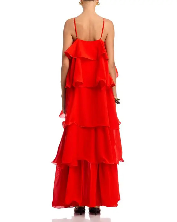 TOCCIN Agustina Tiered Maxi Dress