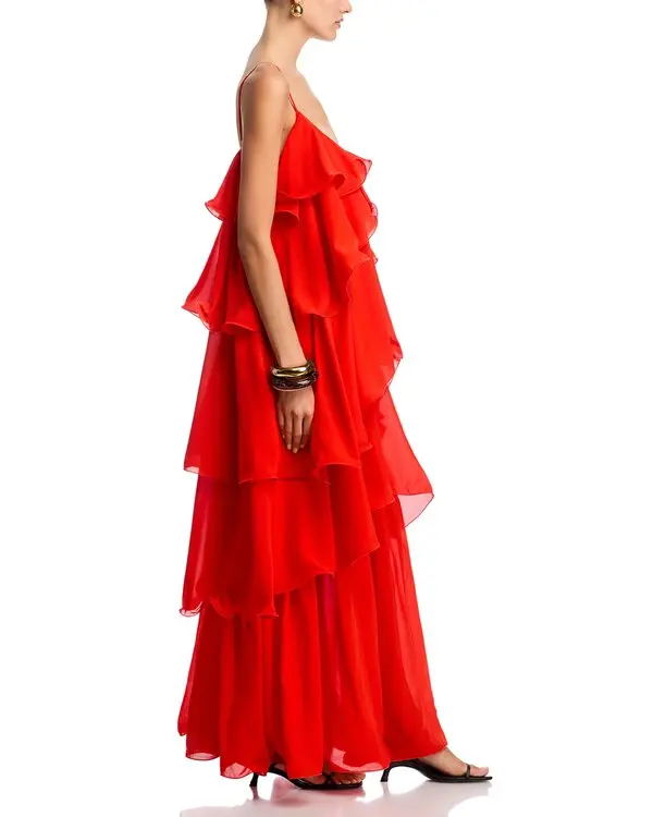 TOCCIN Agustina Tiered Maxi Dress