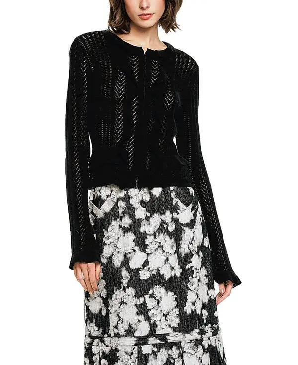 Anna Sui Victorian Pointelle Cardigan