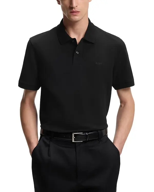 BOSS Pallas Polo Shirt - Black