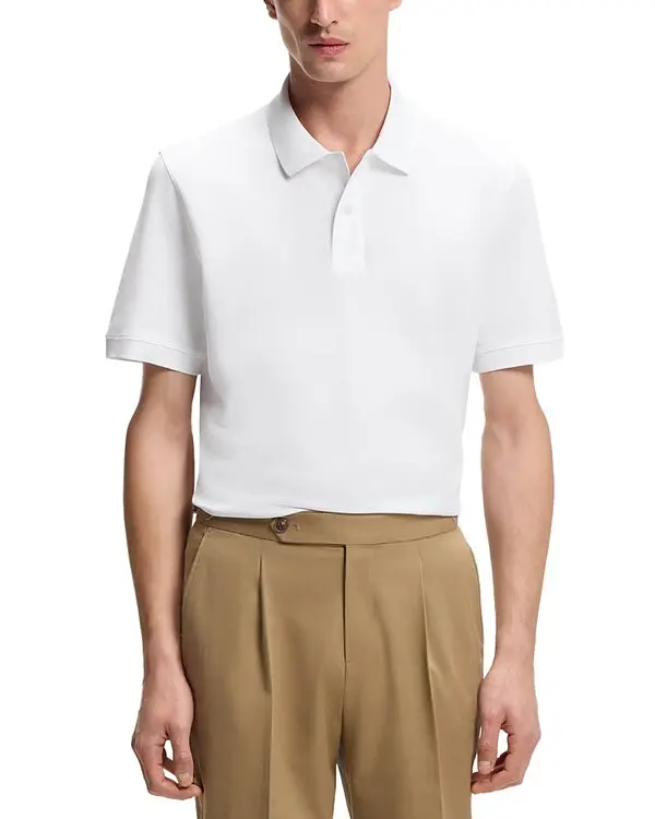 BOSS Pallas Polo Shirt - White
