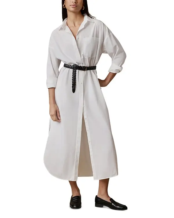 Faherty Brand Coastal Poplin Rio Shirtdress