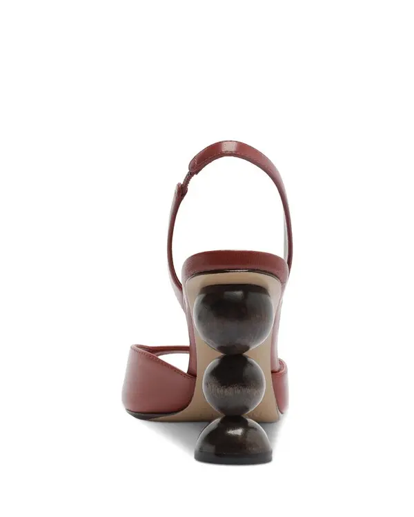 ALEXANDRE BIRMAN Tropicana High Heel Leather Sandals