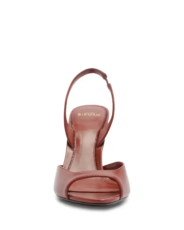 ALEXANDRE BIRMAN Tropicana High Heel Leather Sandals
