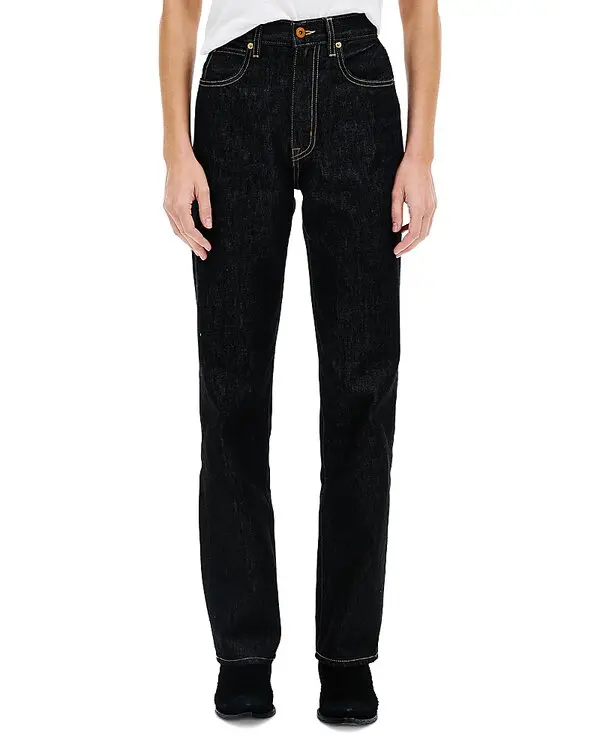 SLVRLAKE London High-rise Straight Jeans