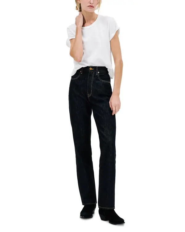 SLVRLAKE London High-rise Straight Jeans