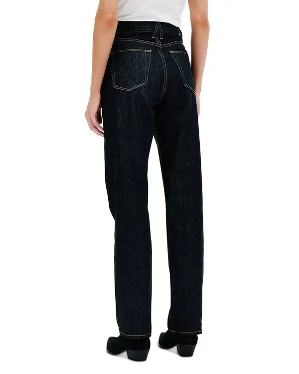 SLVRLAKE London High-rise Straight Jeans