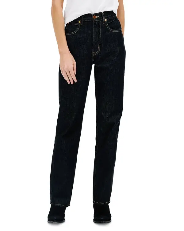 SLVRLAKE London High-rise Straight Jeans