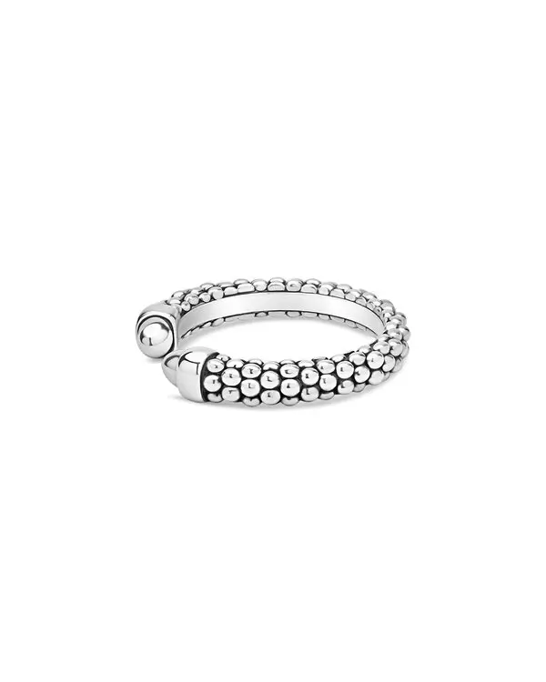 Lagos Sterling Caviar Stacking Ring