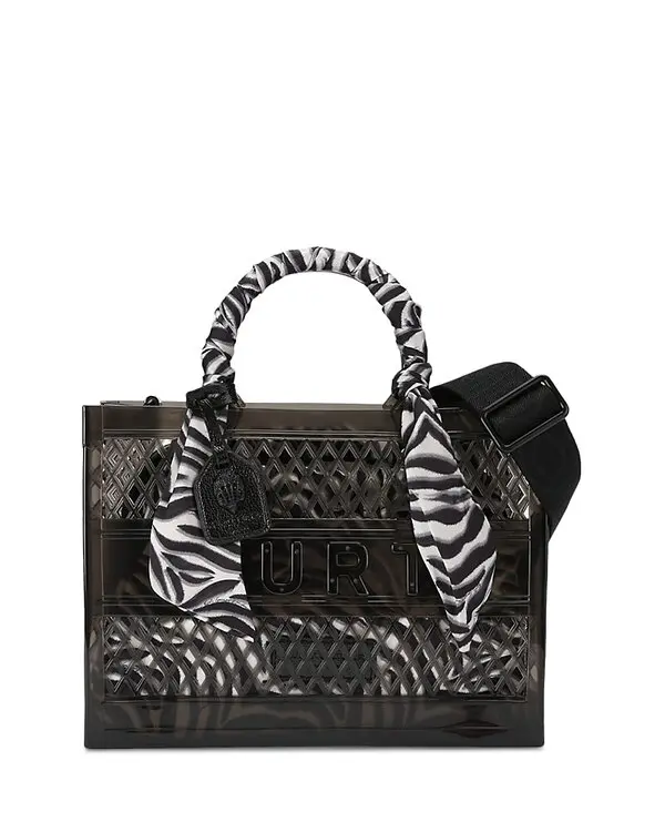 Kurt Geiger Kensington Jelly Small Tote - Black