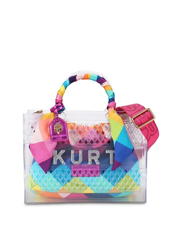 Kurt Geiger Kensington Jelly Small Tote - Open Miscelaneous