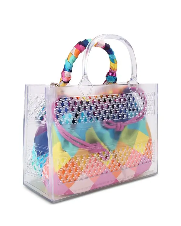 Kurt Geiger Kensington Jelly Small Tote - Open Miscelaneous