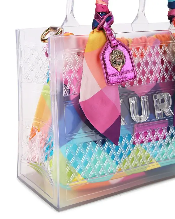 Kurt Geiger Kensington Jelly Small Tote - Open Miscelaneous