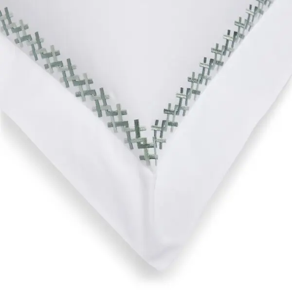 MATOUK Atticus Embroidered Sham, Euro Exclusive