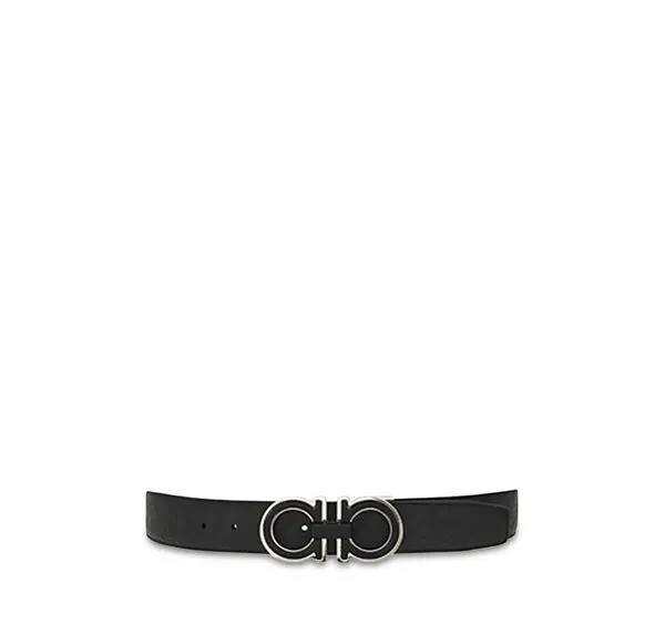 FERRAGAMO Leather Belt - Nero