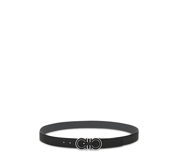 FERRAGAMO Leather Belt - Nero