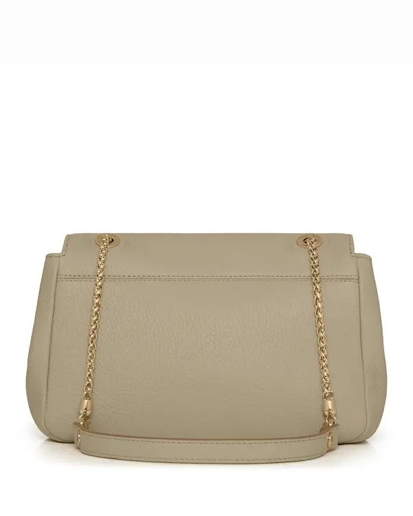 Strathberry East/west Mini Leather Shoulder Bag - Sand