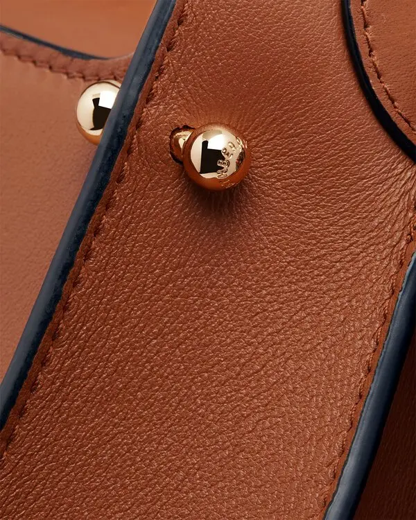 Strathberry Arkshell Medium Leather Handbag