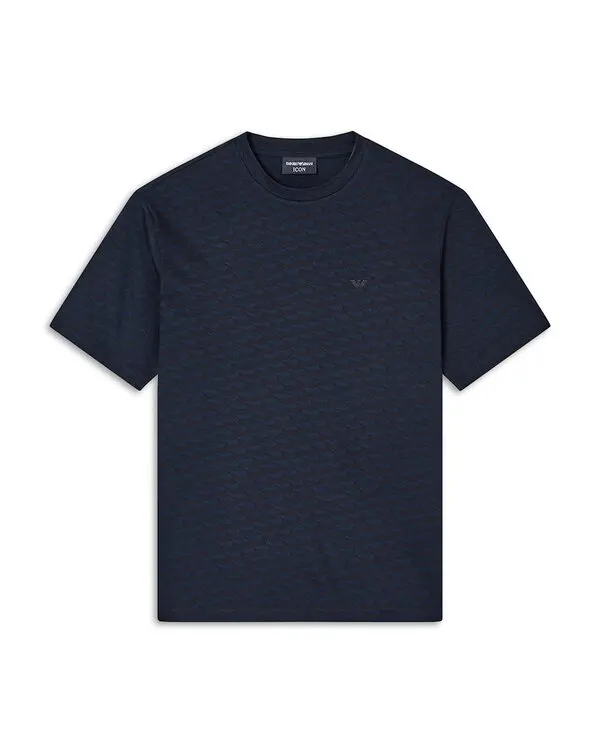 Emporio Armani Geometric Jacquard Tee