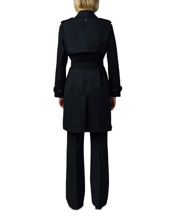 Mackage Trench Coat - Black
