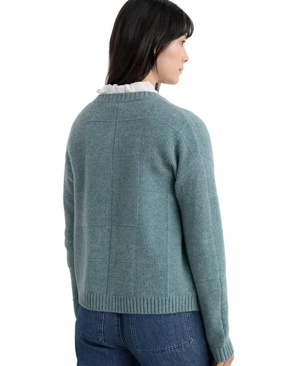 SEASALT CORNWALL Coweth Cardigan - Lichen