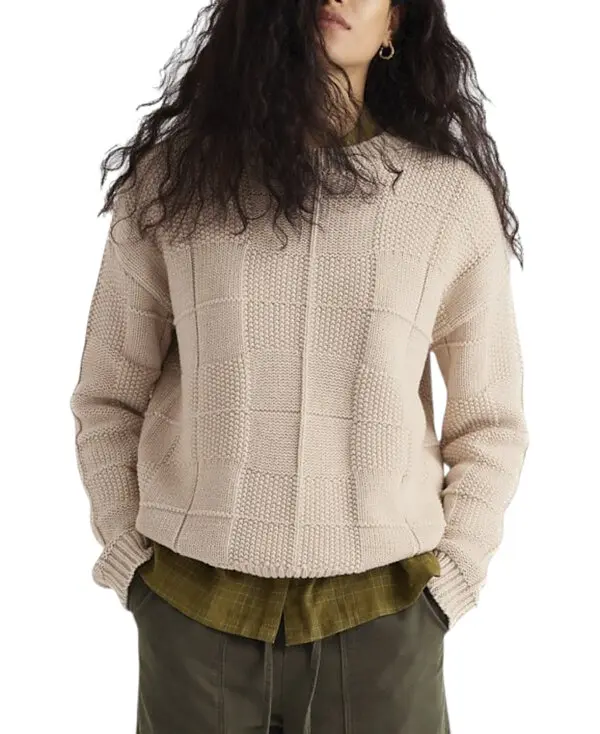 SEASALT CORNWALL Hedge Rock Sweater - Aran