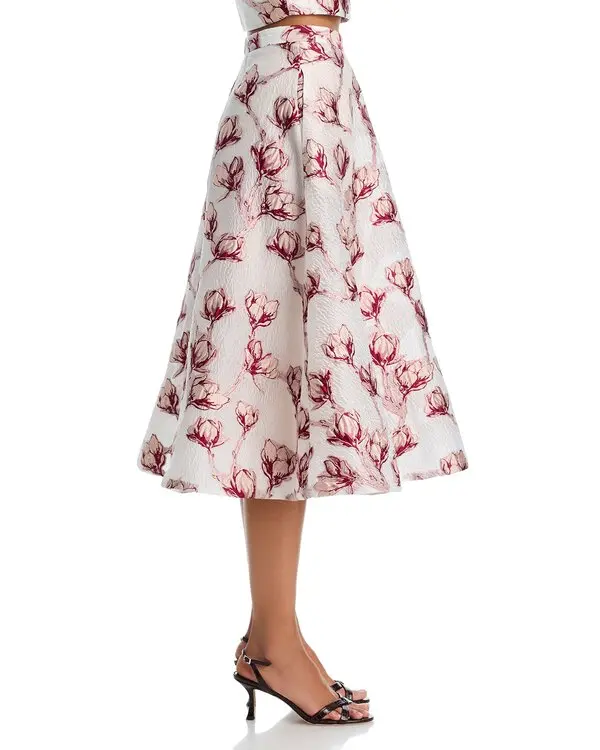MILLY Noella Midi Skirt