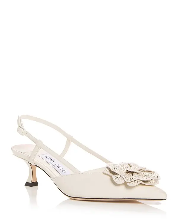 JIMMY CHOO Mimmi Slingback Pumps - Latte